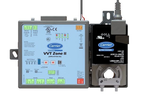 Carrier VVT Zone Controller II - BTL Listed Products | BACnet Testing ...
